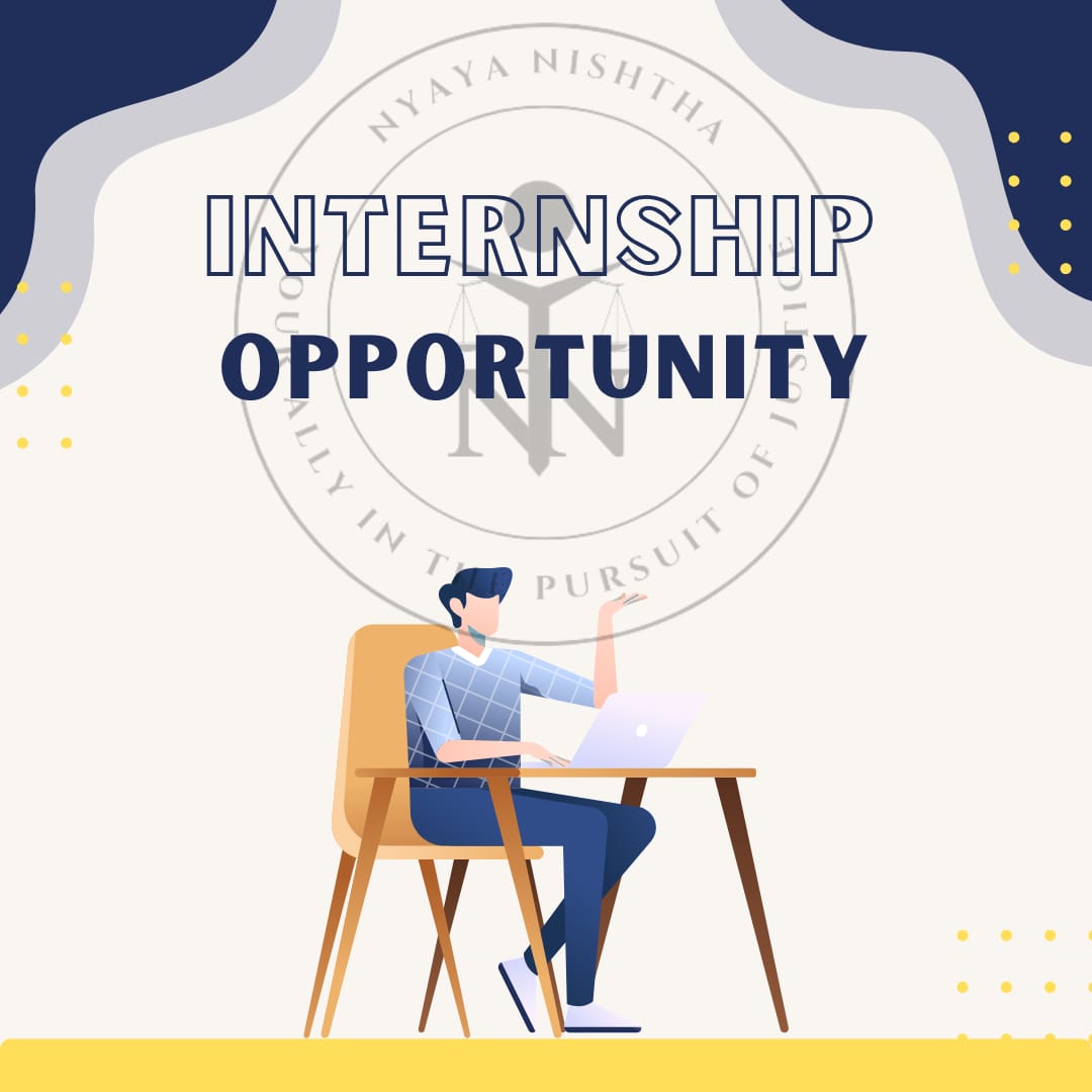 Internship Opportunity - Nyaya Nishtha